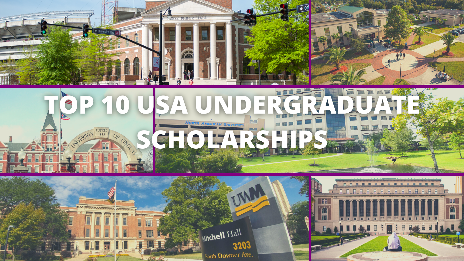 Top 10 Undergraduate Scholarships In USA For International Students ...
